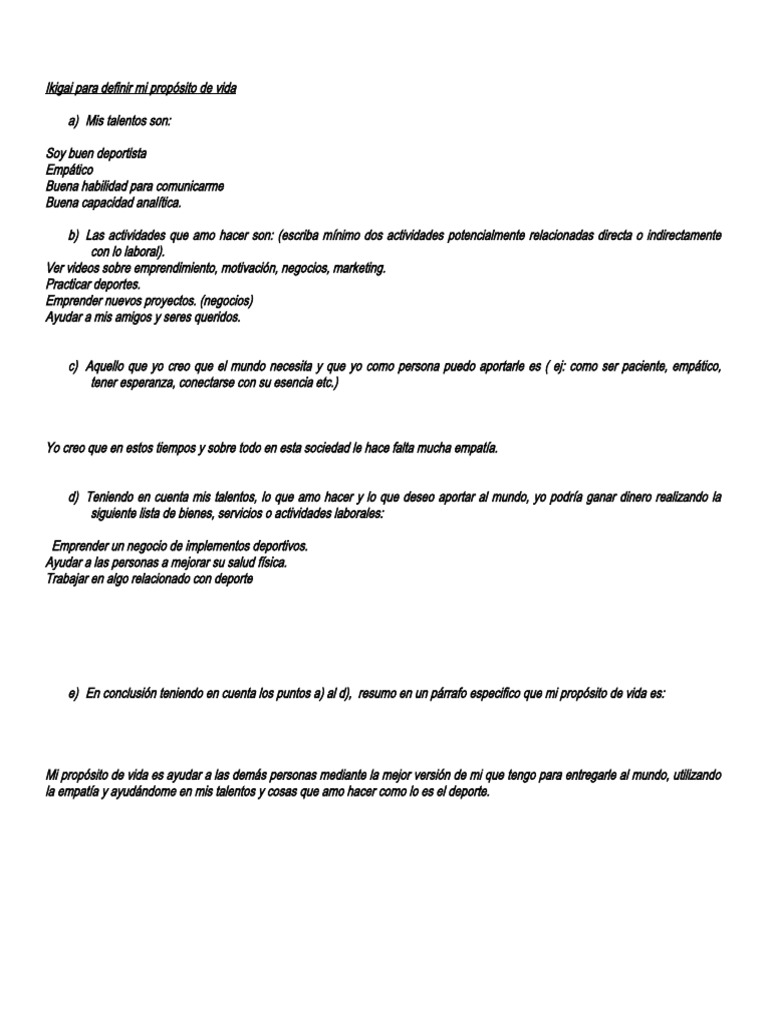 Formato Ejercicio de Kaizen Personal Jesus Araujo | PDF | Deportes | Dormir