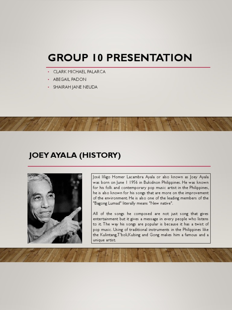 Group 10 Presentation: Clark Michael Palarca Abegail Padon Shairah Jane ...
