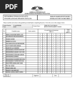 Assessor and Interlocutor Scoresheet | PDF | Linguistics | Semiotics