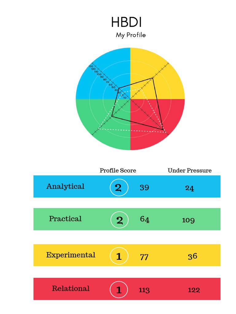 Hbdi Profile Emily Pure | PDF