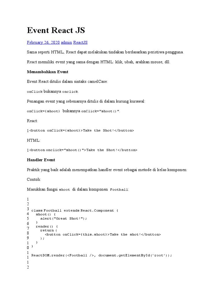 Event React Js Pdf 2655