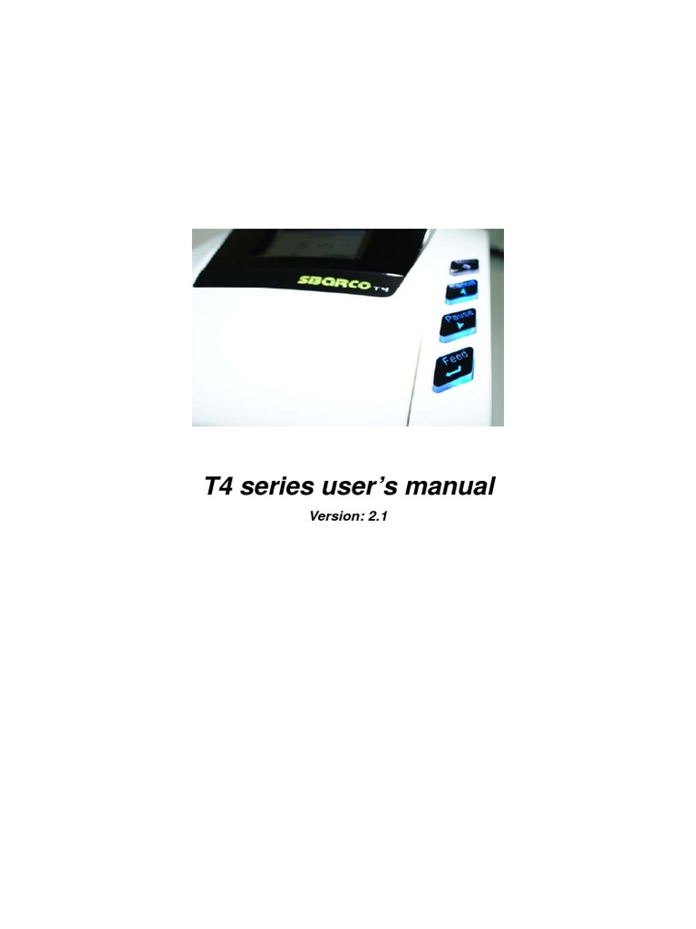 Manual Impresora Etiquetadora Sbarco PDF | PDF | Universal Product Code | Printer (Computing)