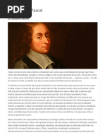 Aposta de Pascal: Razão e Fé no 10º Ano | PDF | Nada | Deus