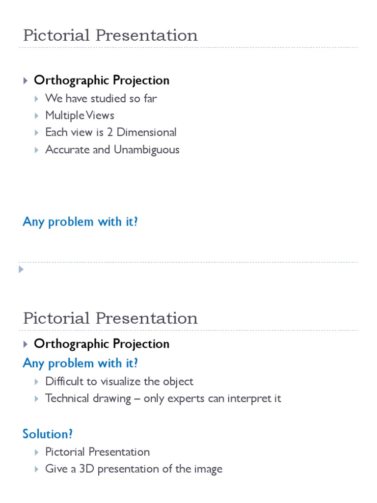 Pictorial Presentations | PDF | Perspective (Graphical) | Computer Vision