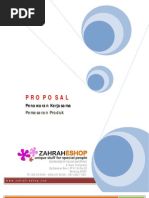 Contoh Proposal Usaha Untuk Mencari Investor | PDF