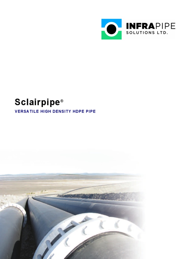 Sclairpipe: Versatile High Density Hdpe Pipe | PDF | Pipe (Fluid ...