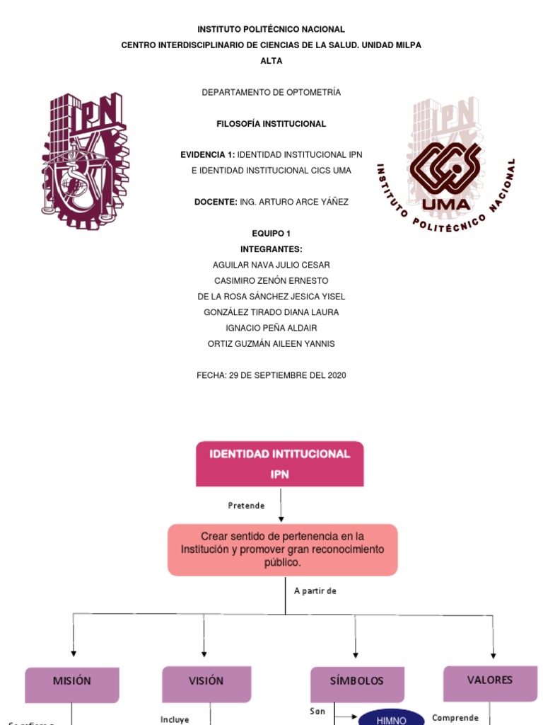 Identidad Ipn-Cics Uma | Descargar gratis PDF | Science | Ciencia y ...