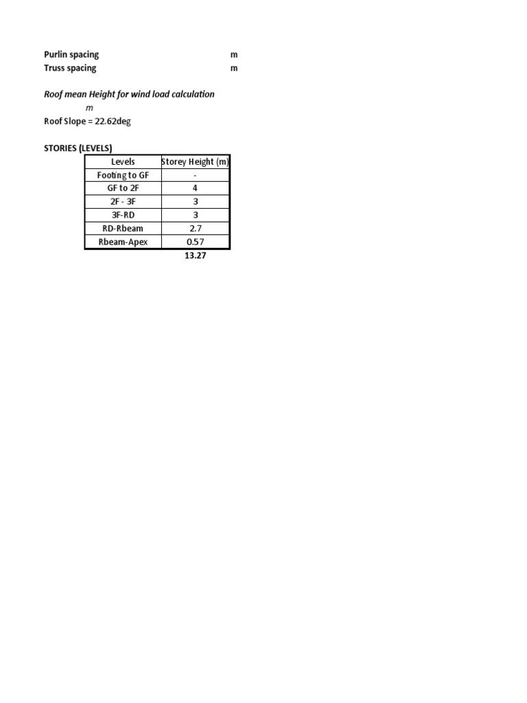 Excel For Etabs Tutorial For RC | PDF | Structural Load | Applied And ...