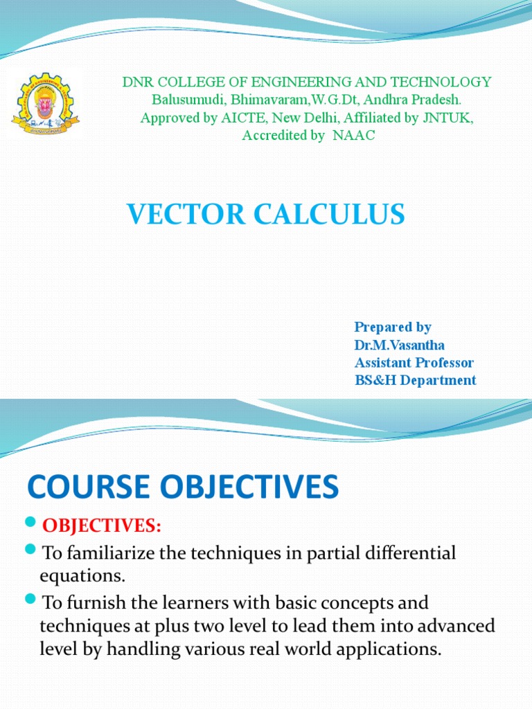 VCFT Unit-1 PPTS | PDF | Partial Differential Equation | Fourier Series