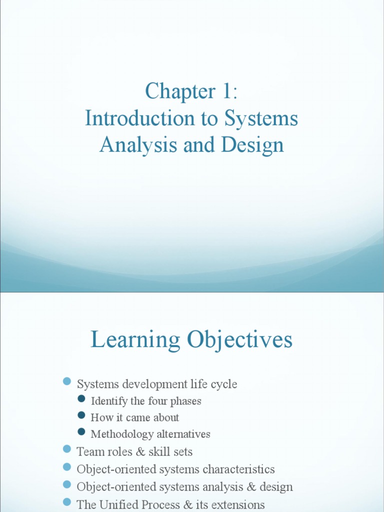 Introduction To Systems Analysis and Design | PDF | Class (Computer ...