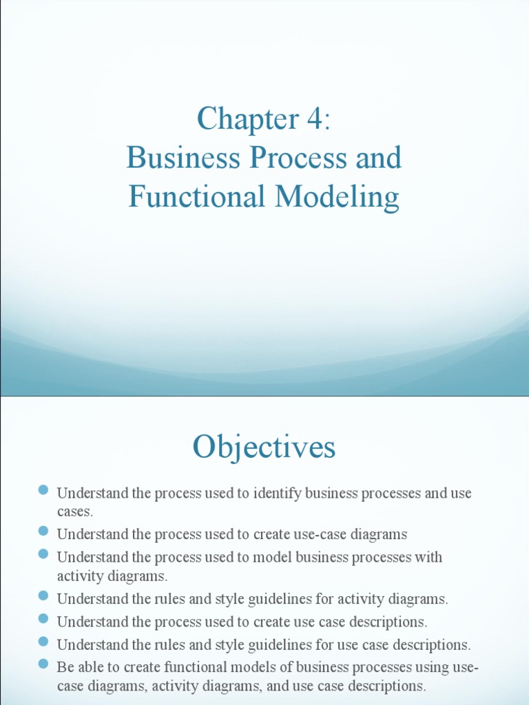 Business Process and Functional Modeling | PDF | Use Case | Business Process
