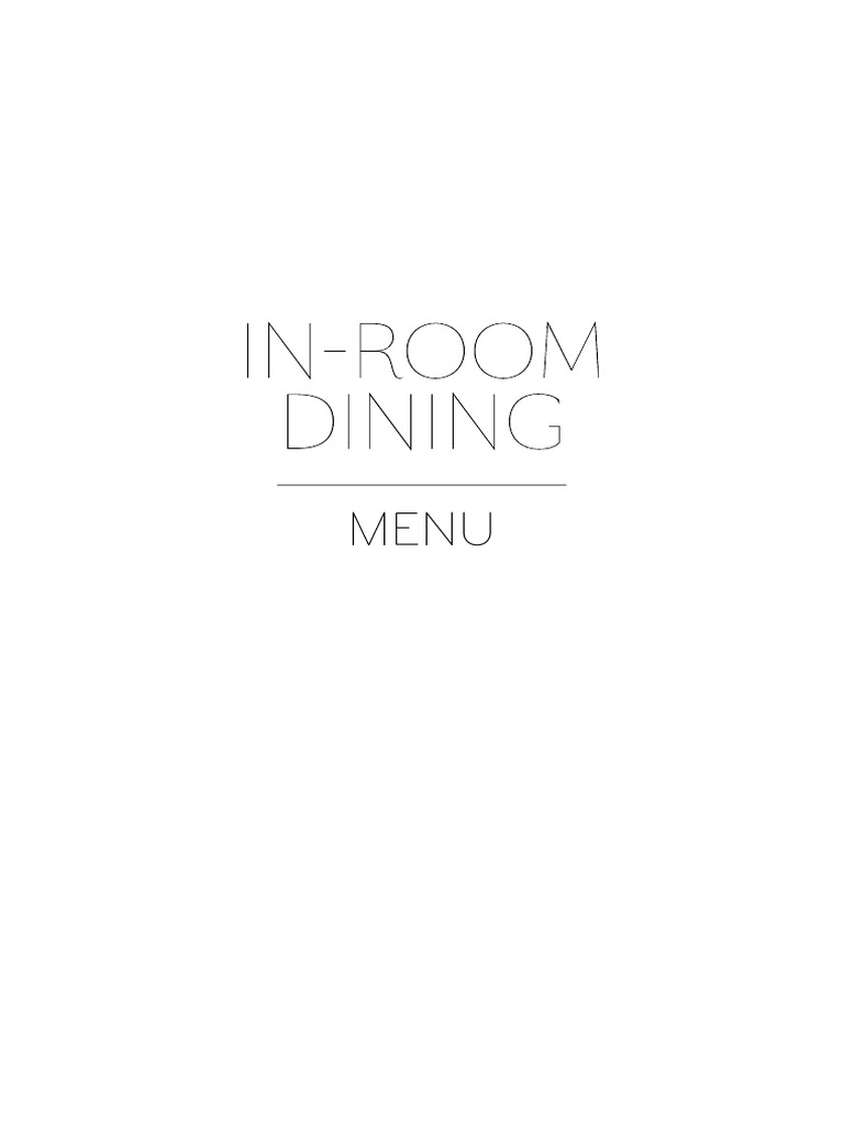 Claridge's Room Service Menu 2019 PDF | PDF | Aroma Of Wine | Salad