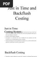 JIT and Backflush Costing - Sample Problems With Solutions | PDF | Cost ...