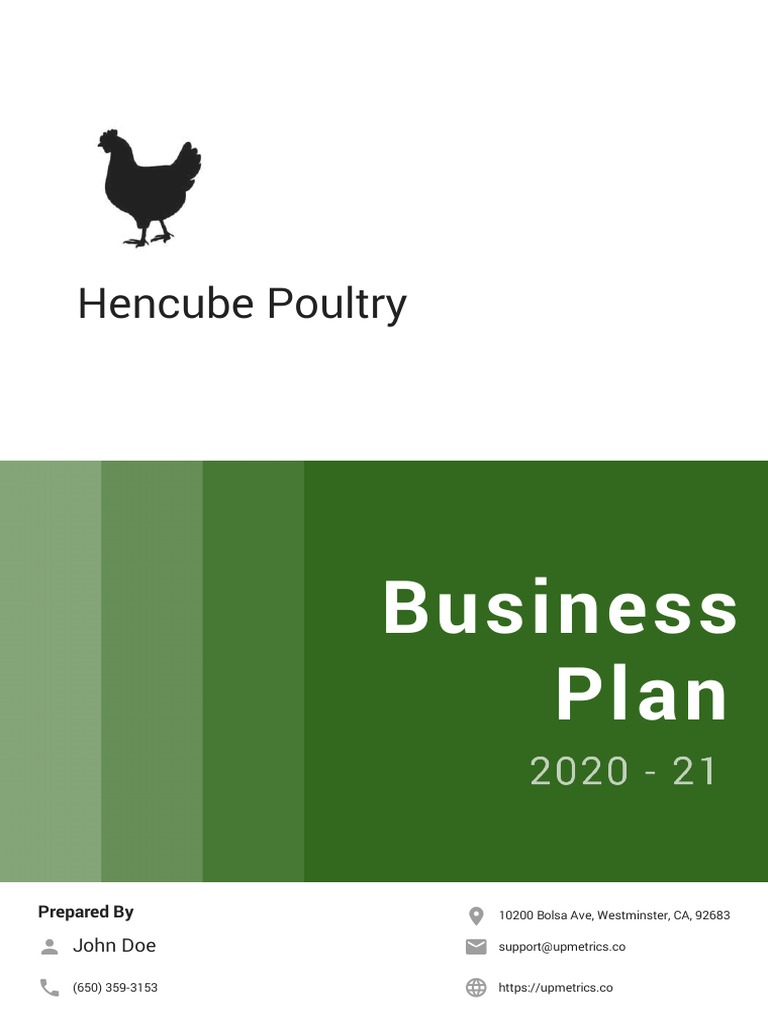 Poultry Farming Business Plan Example | PDF | Chicken | Poultry Farming