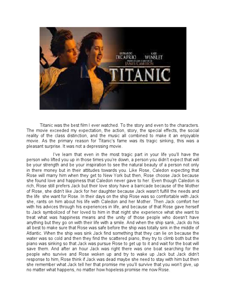 Titanic Review | PDF