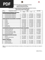 UOB Course Scheduling Feedback Form | PDF