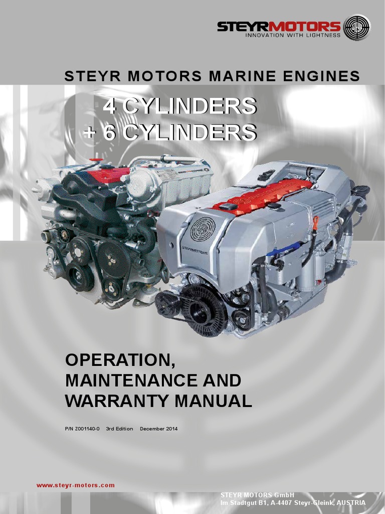 Operation Manual Steyr SE PDF | PDF | Turbocharger | Engines