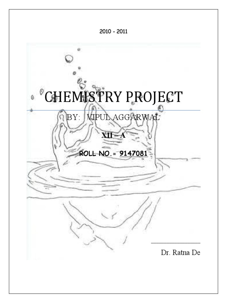 Chemistry Project: By: Vipul Aggarwal | PDF | Chemistry | Titration