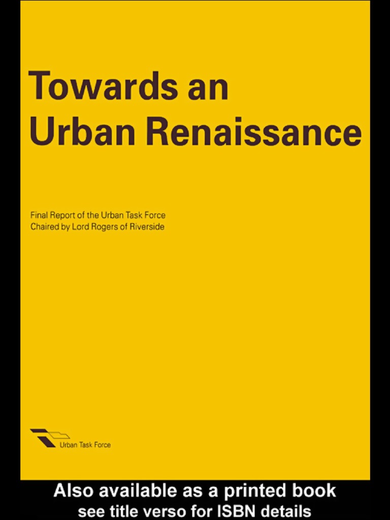 (The Urban Task) Towards An Urban Renaissance The (BookFi) PDF | PDF ...