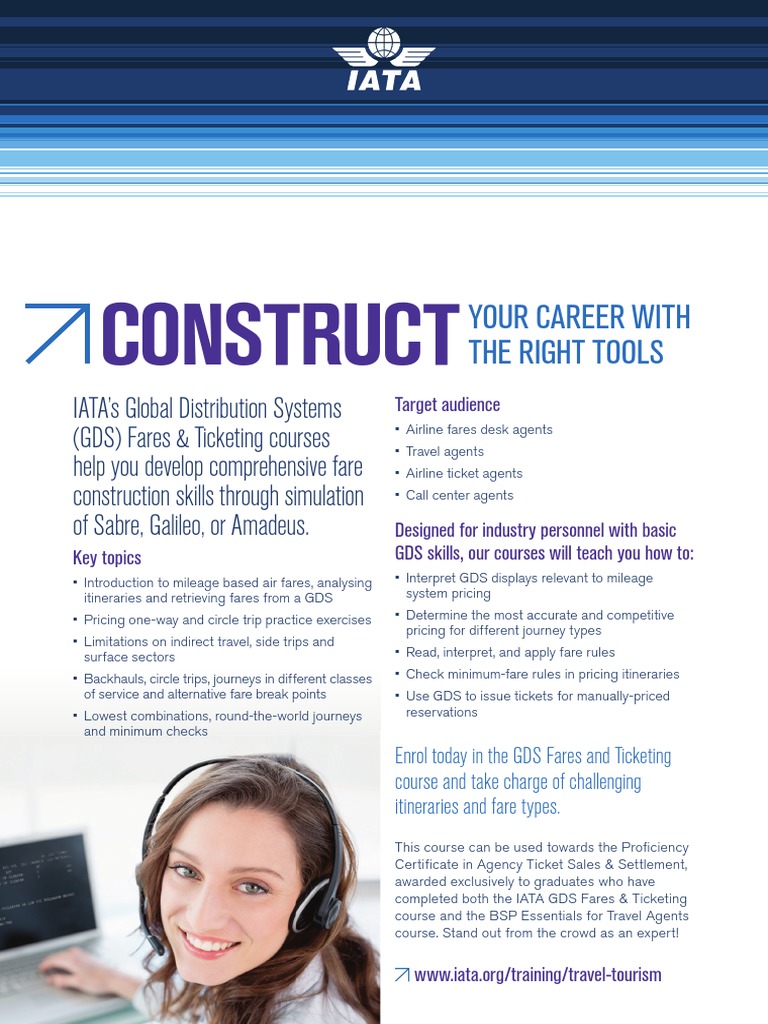 GDS Fares and Ticketing Brochure | PDF | Travel Agency | Airlines