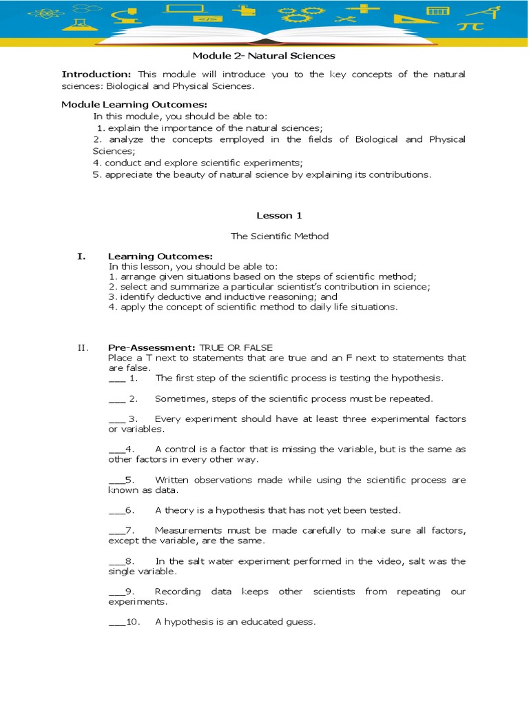 Natural Sciences Module | PDF | Universe | Exoplanet