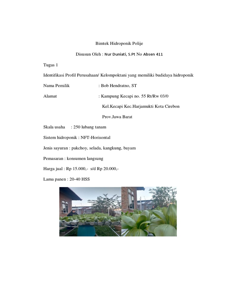 Tugas 1 No Absen 411 PDF | PDF