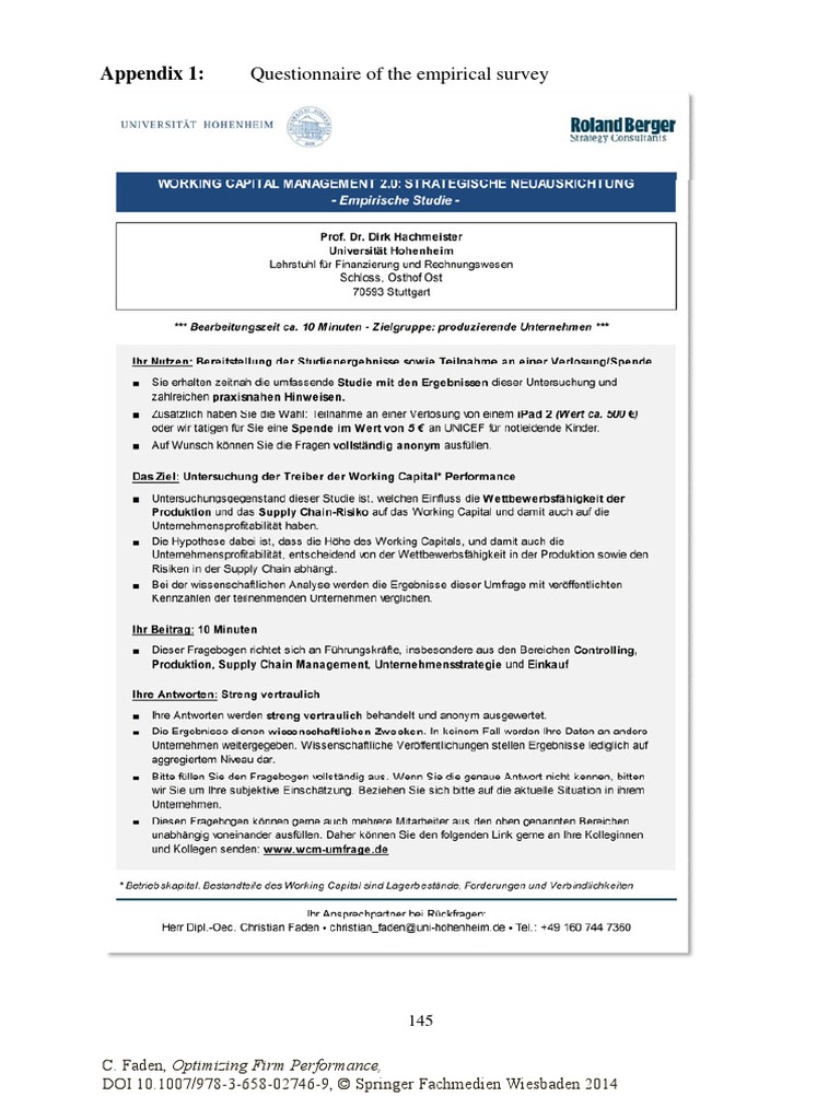 2014 Bookmatter OptimizingFirmPerformance PDF | PDF | Supply Chain Management | Strategic Management