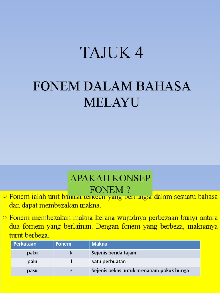 Fonem Segmental BM M5 | PDF