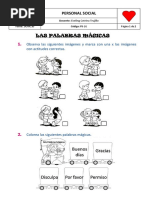 Ficha Cuaderno Buenas y Malas Acciones | PDF