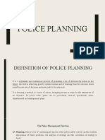 PLANNING and Steps in Police Operation and Crime Mapping | PDF ...