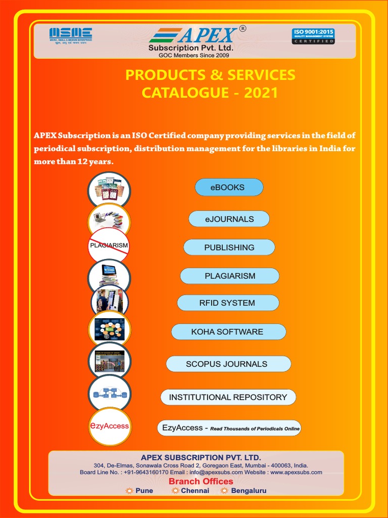 Apex Journals Price List 2021 | PDF | Engineering | Computing