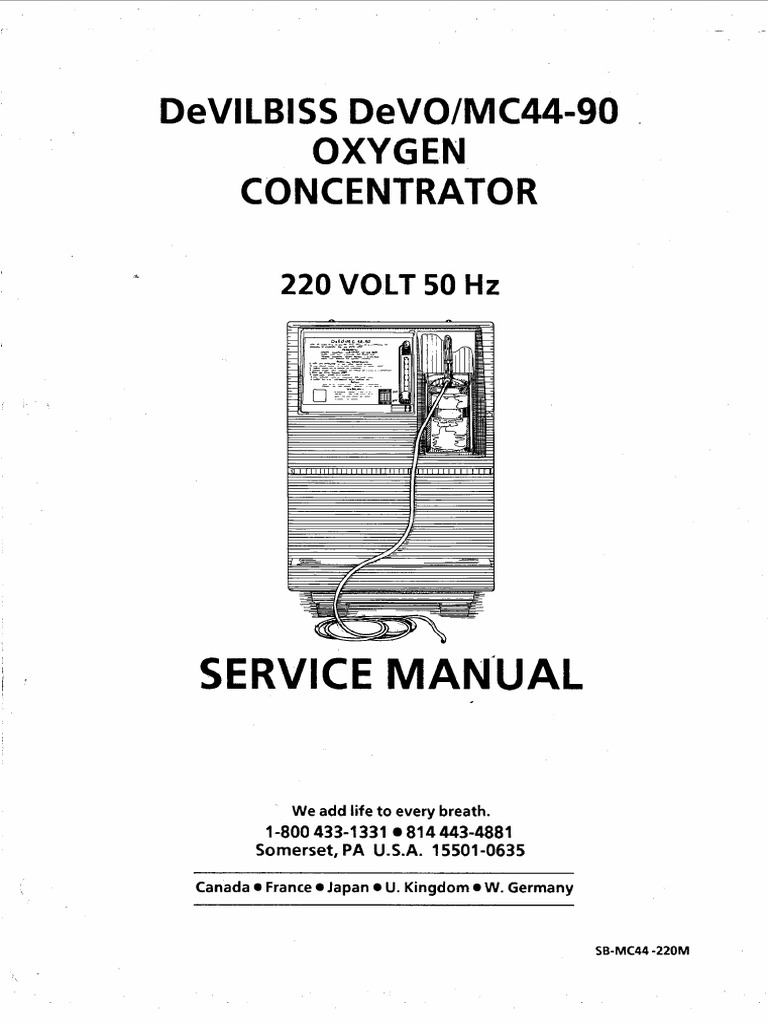 Devilbiss MC44 - Service Manual | PDF