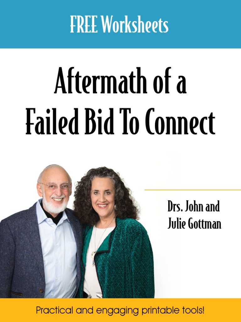 Aftermath of A Failed Bid To Connect: FREE Worksheets | PDF ...