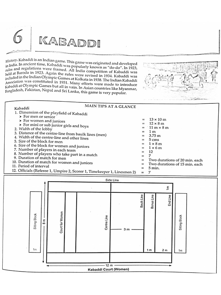 Kabaddi | PDF