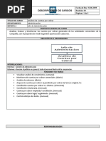 Perfil de Puesto Jefe de Logistica | PDF | Planificación estratégica | Economias