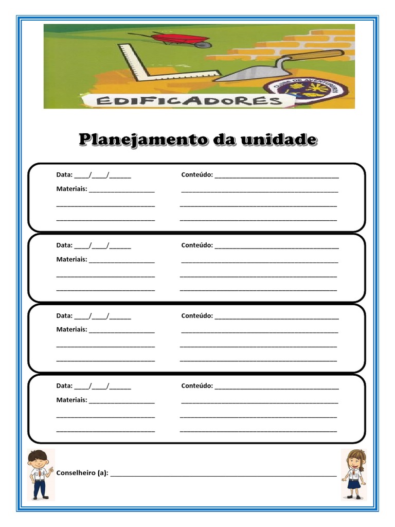 Caderno para Conselheiros - Edificadores | PDF