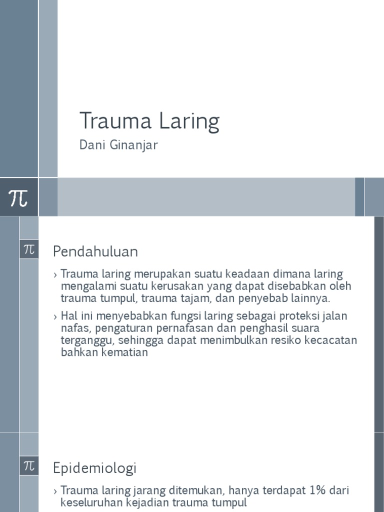 5.1 Trauma Laring | PDF