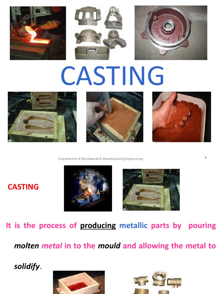 08 Casting - Forging | PDF | Casting (Metalworking) | Forging