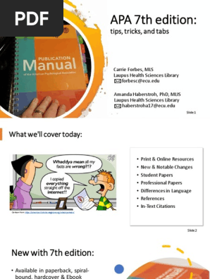 Apa manual 7th edition pdf store