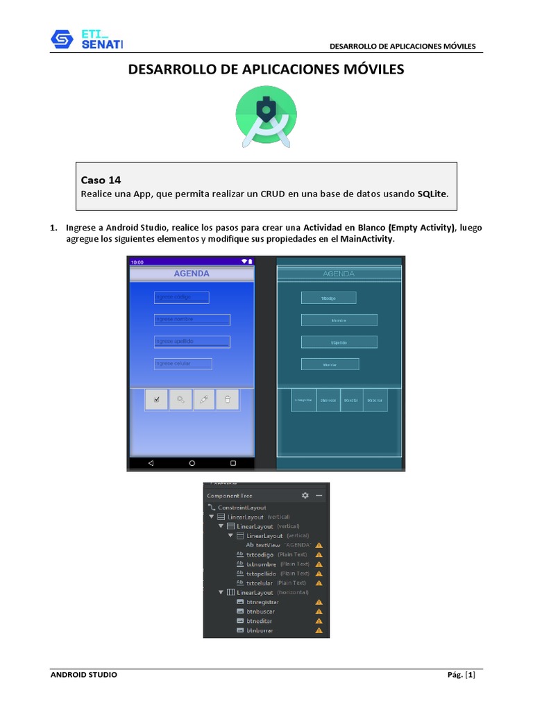 Android Studio Caso - 14 PDF | PDF
