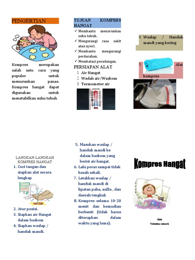 Leaflet Kompres Hangat | PDF