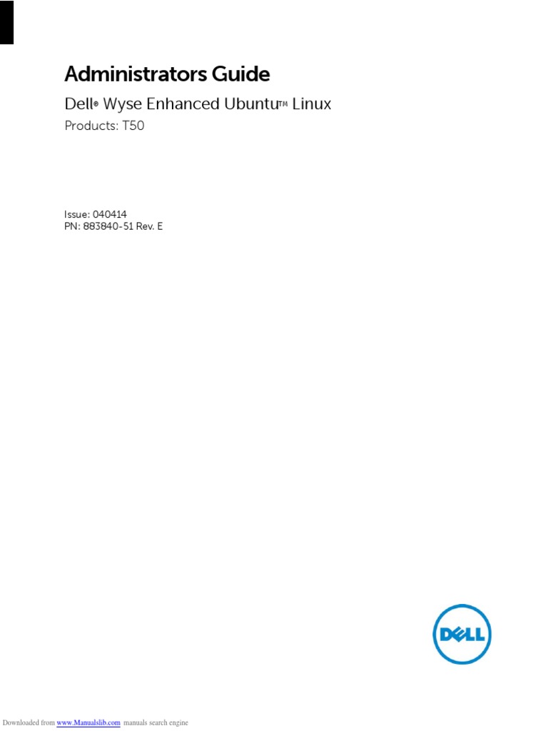 Administrators Guide: Dell Wyse Enhanced Ubuntu Linux | PDF ...