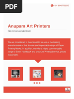 Company Profile Sample For Printing Services | PDF | Goal | Paper And ...
