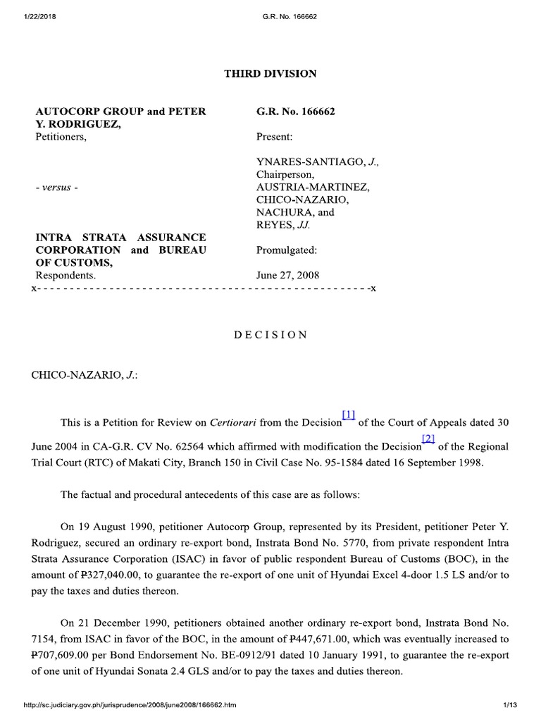 Autocorp Group v. Intra Strata - G.R. No. 166662 | PDF | Computers