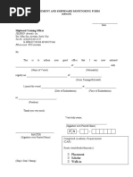 Repatriation Request for Cadets | PDF