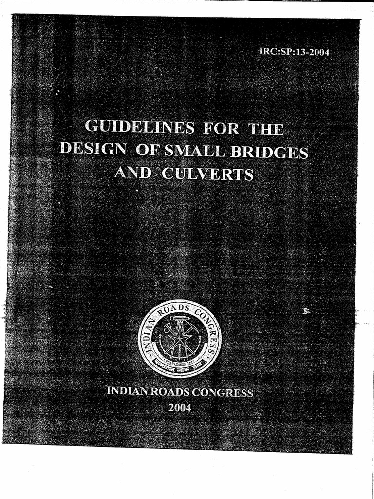 Irc-Sp-13 - 2004 PDF | PDF