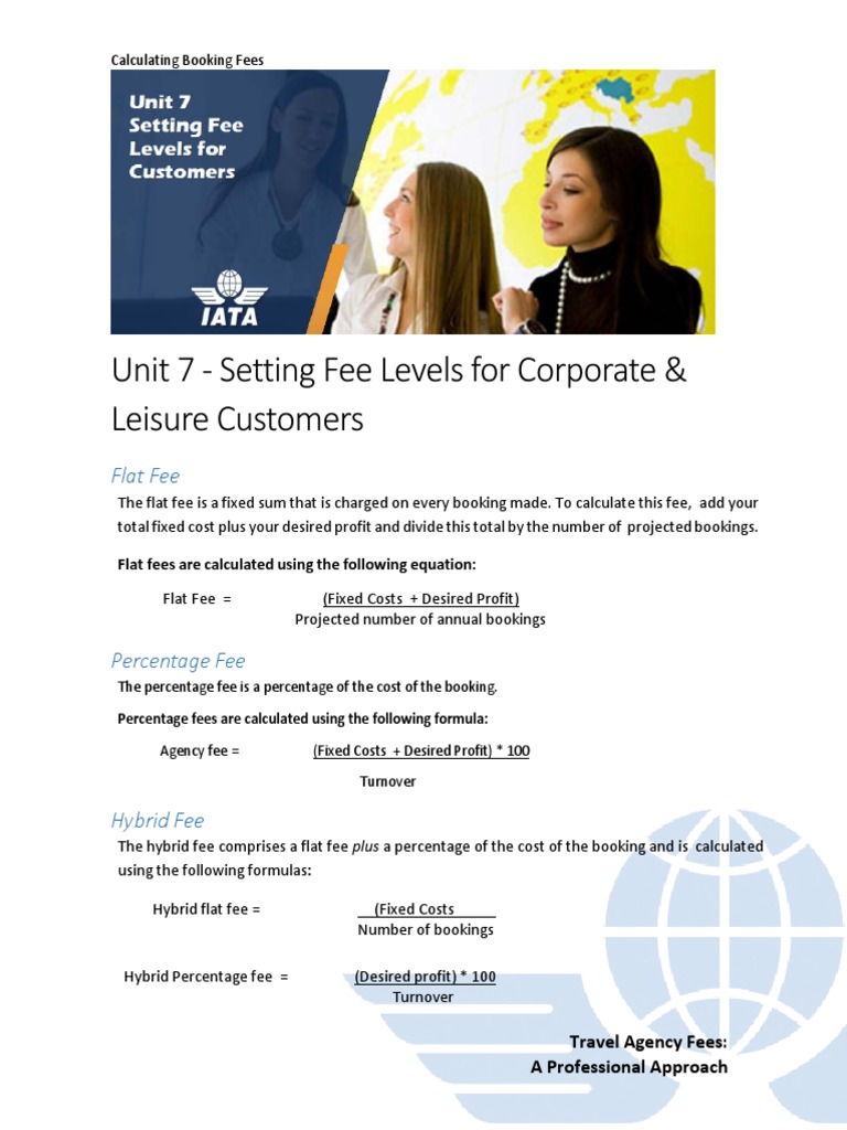 Unit-7 TAF - Calculating Booking Fees | PDF | Fee | Revenue