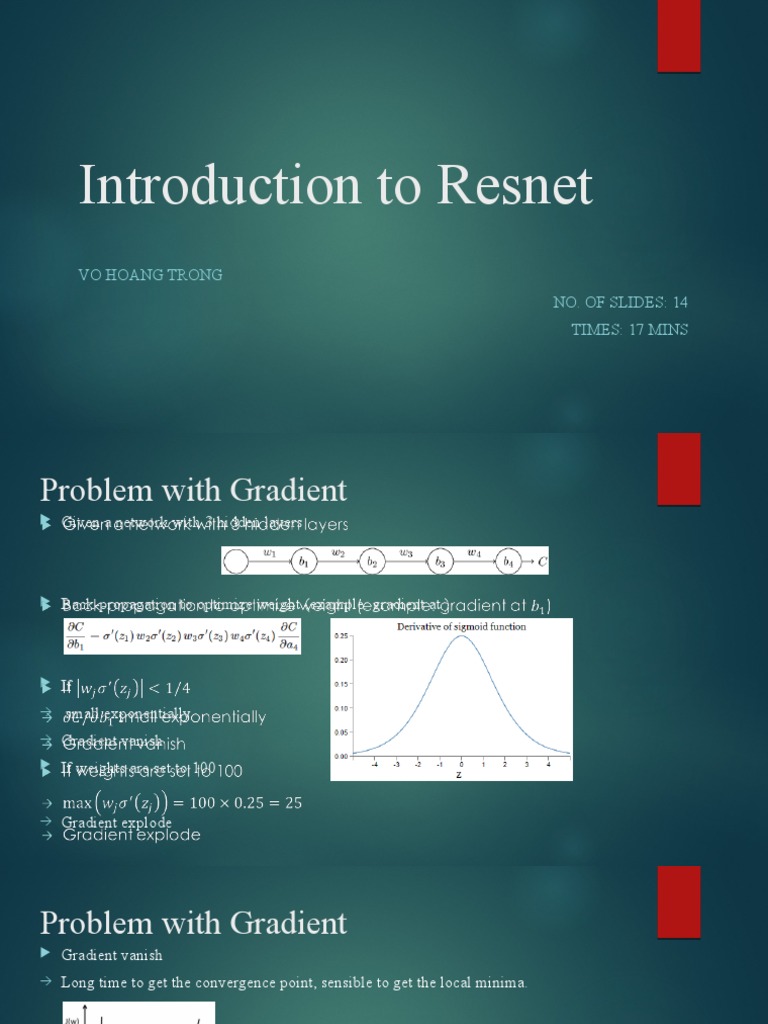 Introduction To Resnet | PDF