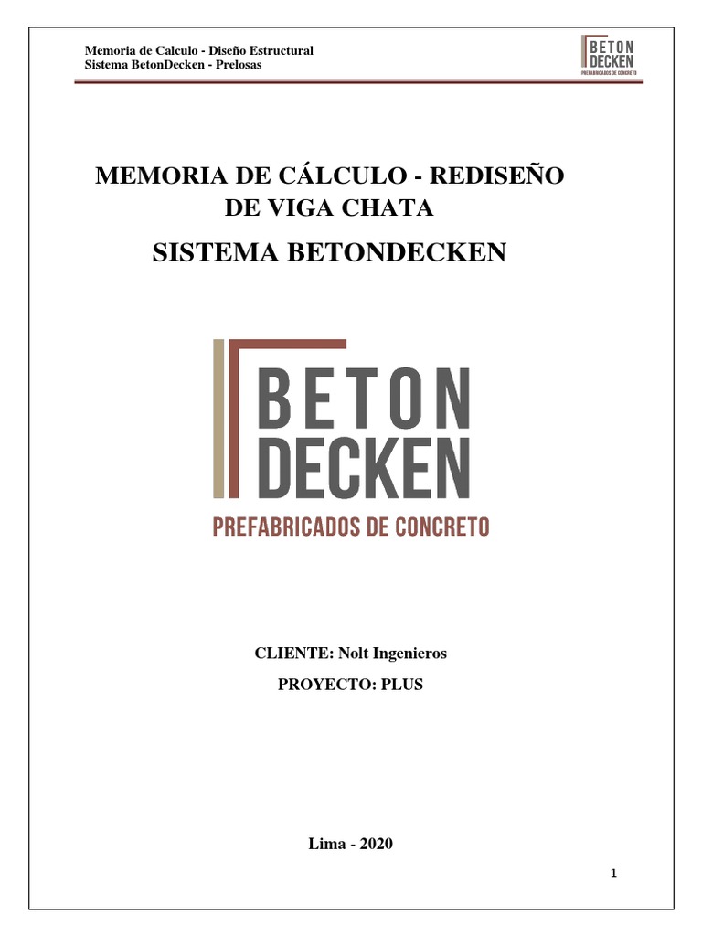Vigas Chatas | PDF | Ingeniería de Edificación | Ingeniero civil