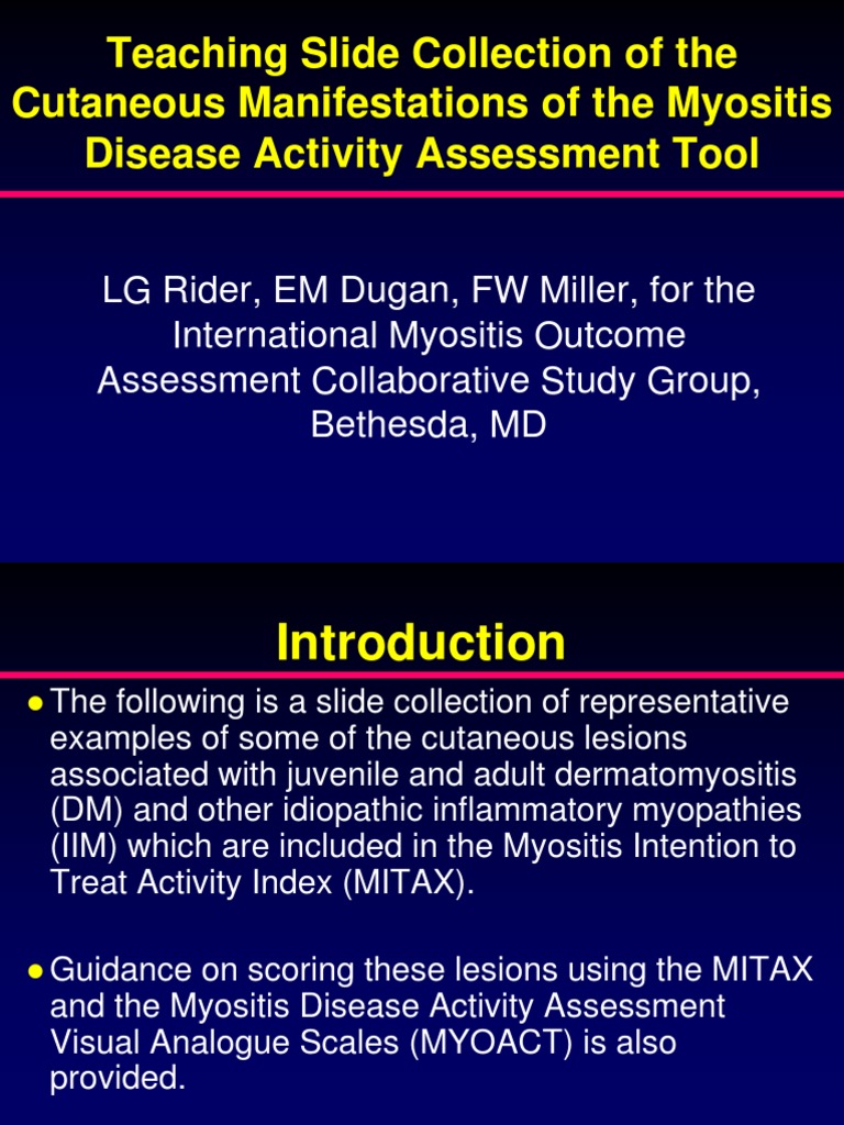 Teaching Slide Collection of The Cutaneous Manifestations of The ...